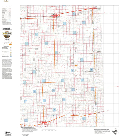 HuntData Colorado Unit 117 Land Ownership Map by HuntData LLC | Avenza Maps