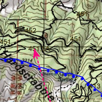 HuntData Colorado Unit 44 Mule Deer Concentration map by HuntData LLC ...