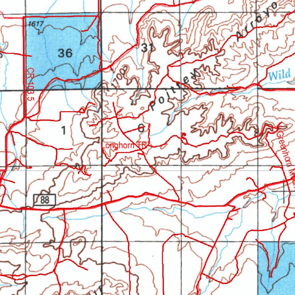 Colorado Unit 134 Goose, Pheasant, Turkey Concentration Map by HuntData ...