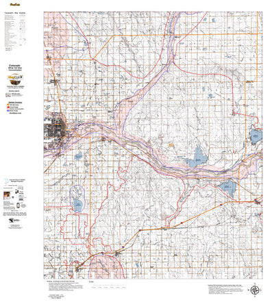 HuntData Colorado Unit 951 Whitetail Deer Concentration Map by HuntData ...