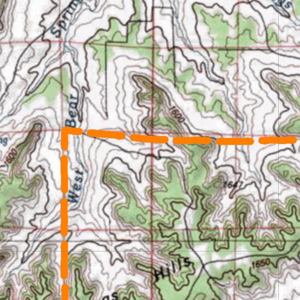 HuntData Colorado Unit 135 Whitetail Deer Concentration Map by HuntData ...