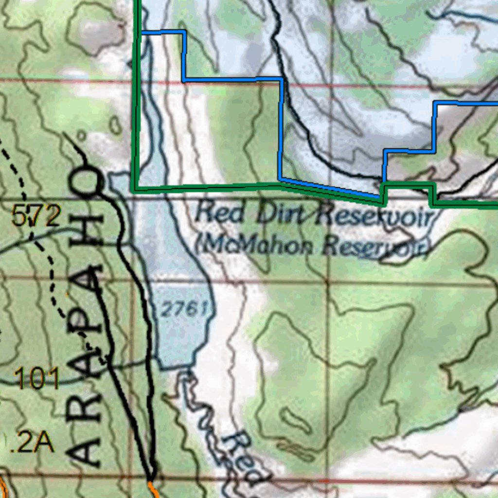 HuntData Colorado Unit 27 Topo Map by HuntData LLC | Avenza Maps