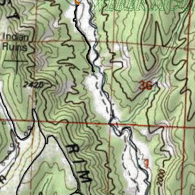 HuntData Colorado Unit 741 Topo Map by HuntData LLC | Avenza Maps