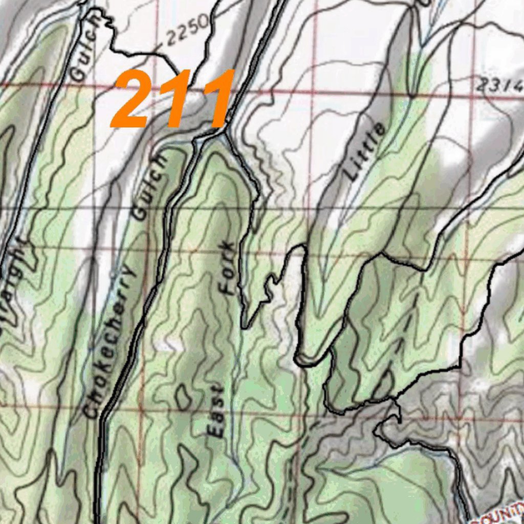 HuntData Colorado Unit 211 Topo Map by HuntData LLC | Avenza Maps