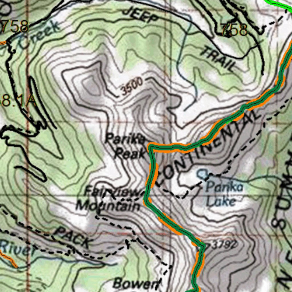 HuntData Colorado Unit 171 Topo Map by HuntData LLC | Avenza Maps