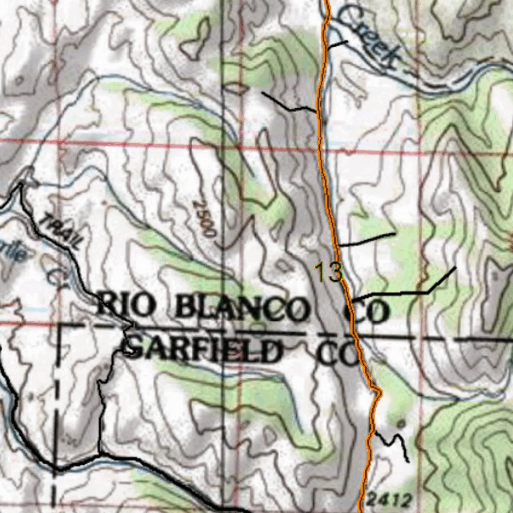 HuntData Colorado Unit 23 Topo Map by HuntData LLC | Avenza Maps