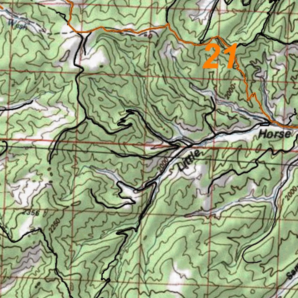 HuntData Colorado Unit 21 Topo Map by HuntData LLC | Avenza Maps