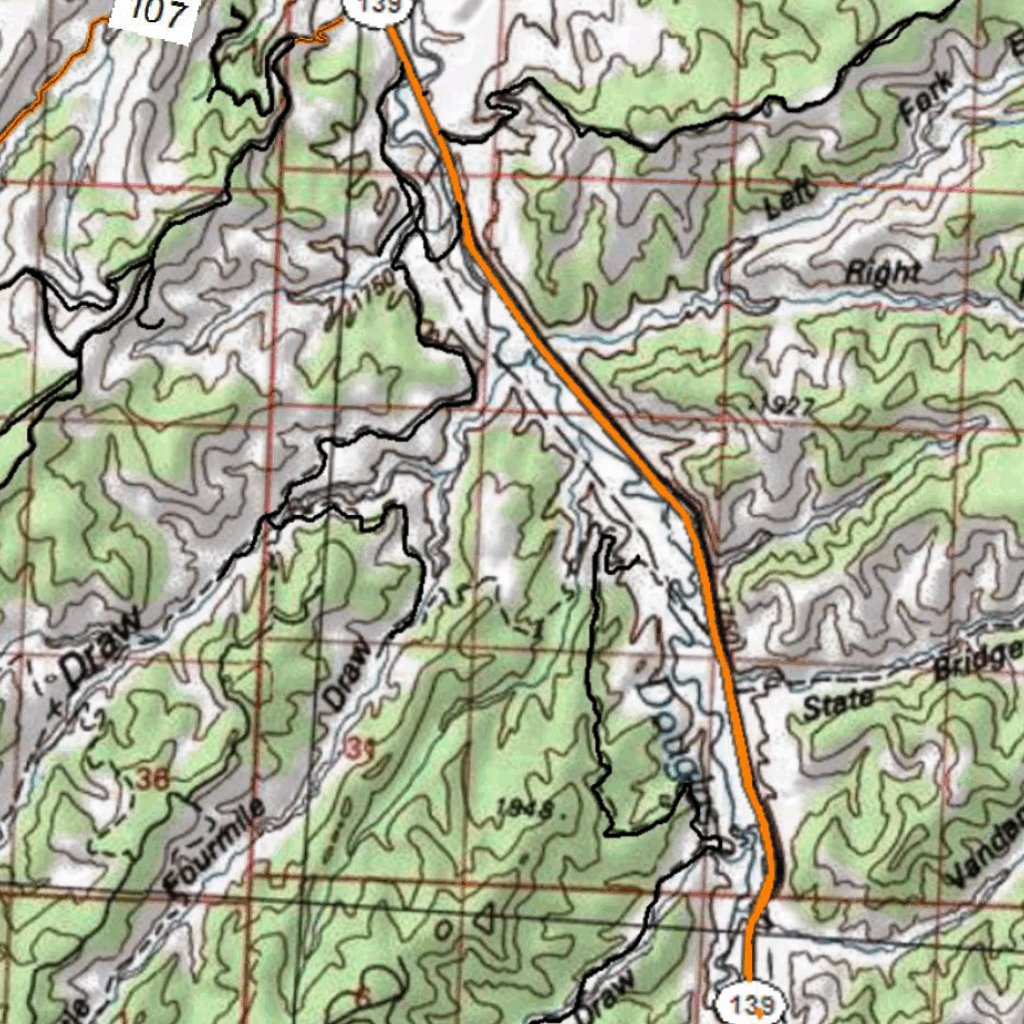HuntData Colorado Unit 21 Topo Map by HuntData LLC | Avenza Maps