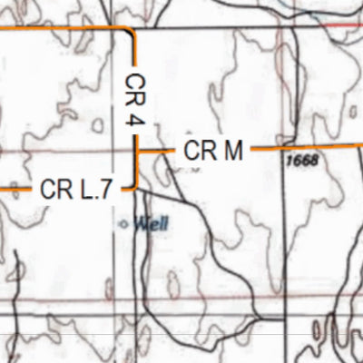 HuntData Colorado Unit 119 Whitetail Deer Concentration Map by HuntData ...