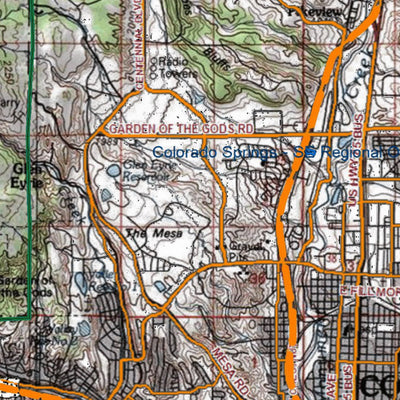 HuntData Colorado Unit 59 Topo Map by HuntData LLC | Avenza Maps