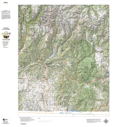 HuntData Colorado Unit 751 Topo Map by HuntData LLC | Avenza Maps