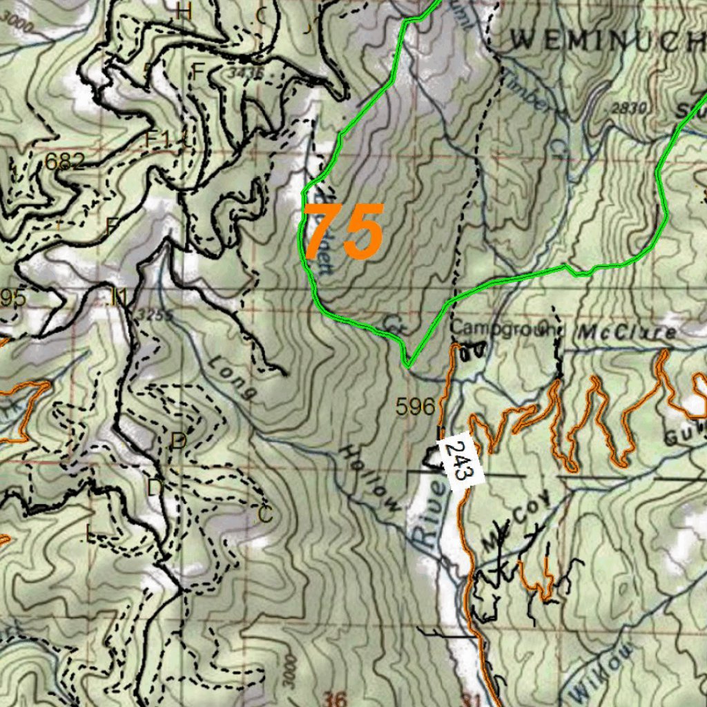 HuntData Colorado Unit 751 Topo Map by HuntData LLC | Avenza Maps