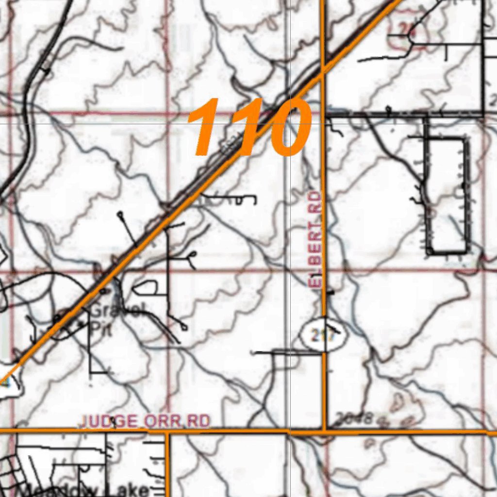 HuntData Colorado Unit 110 Whitetail Deer Concentration Map by HuntData ...