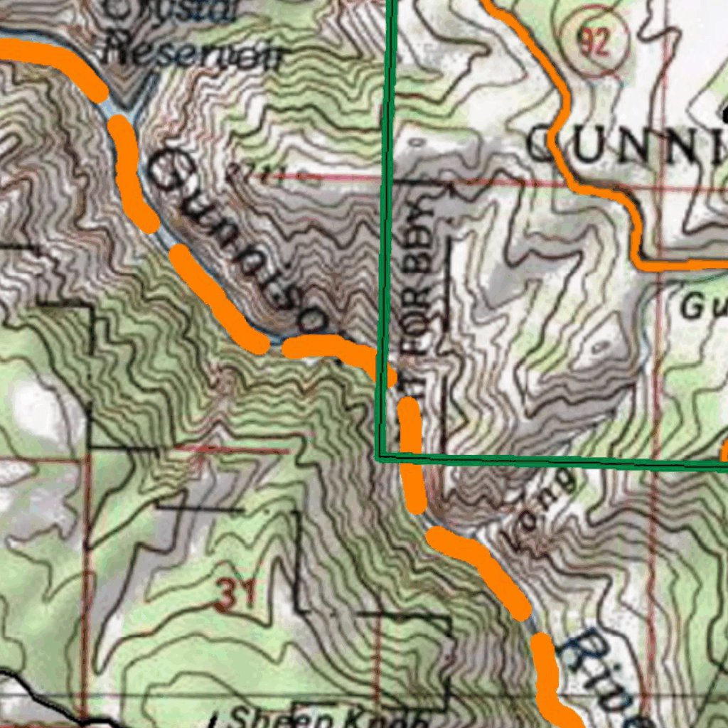 HuntData Colorado Unit 63 Topo Map by HuntData LLC | Avenza Maps