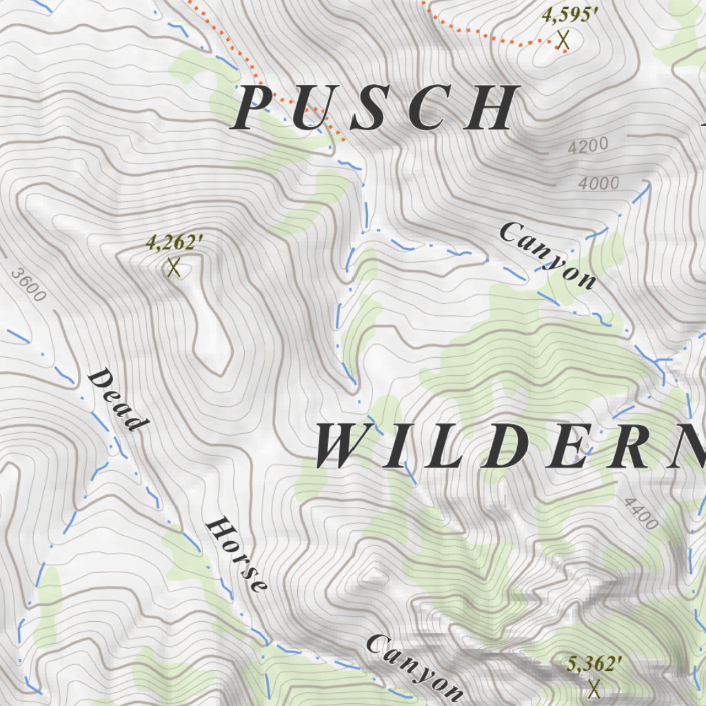 Oro Valley, Arizona 7.5 Minute Topographic Map by Apogee Mapping, Inc ...