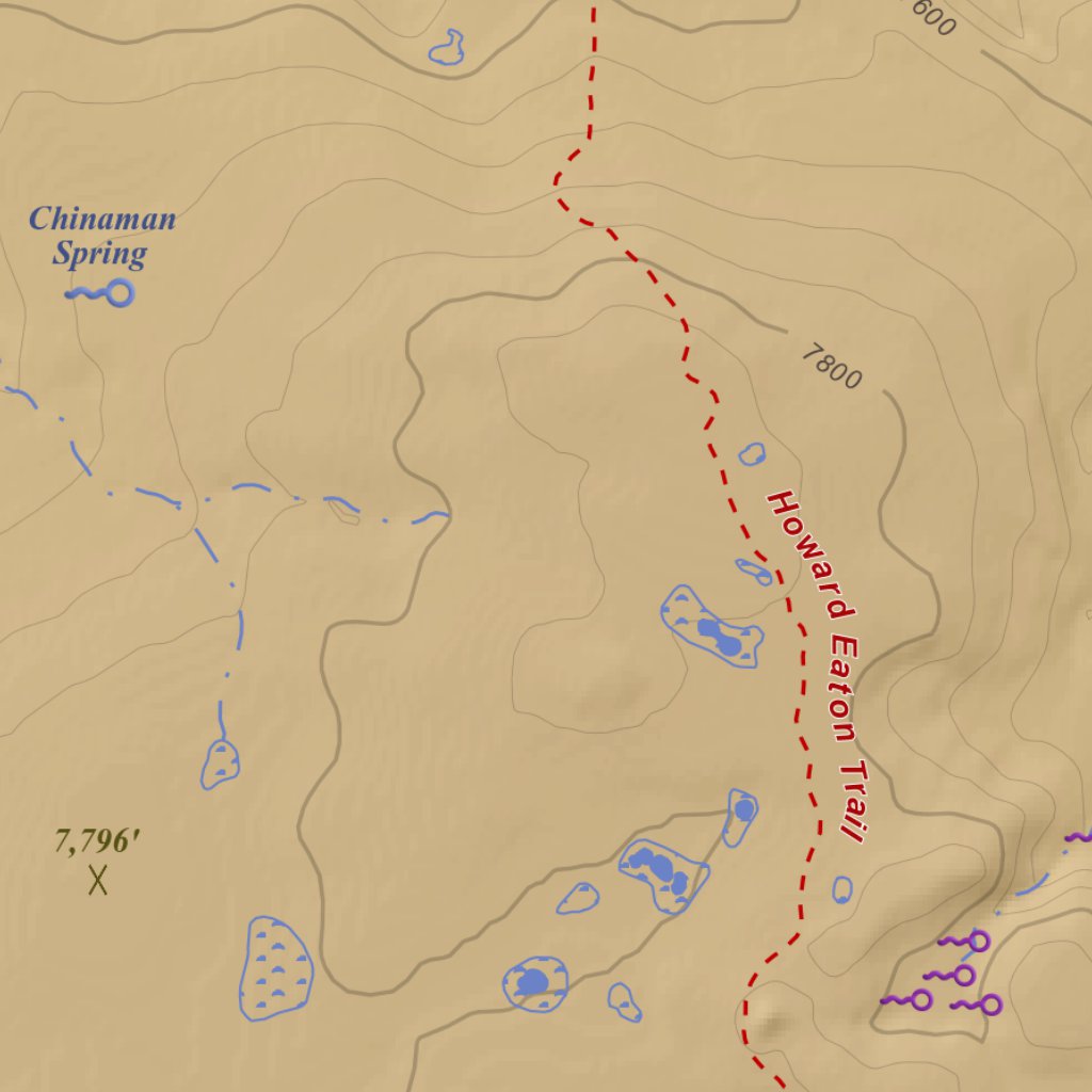 Old Faithful, Wyoming 7.5 Minute Topographic Map - Color Hillshade by ...