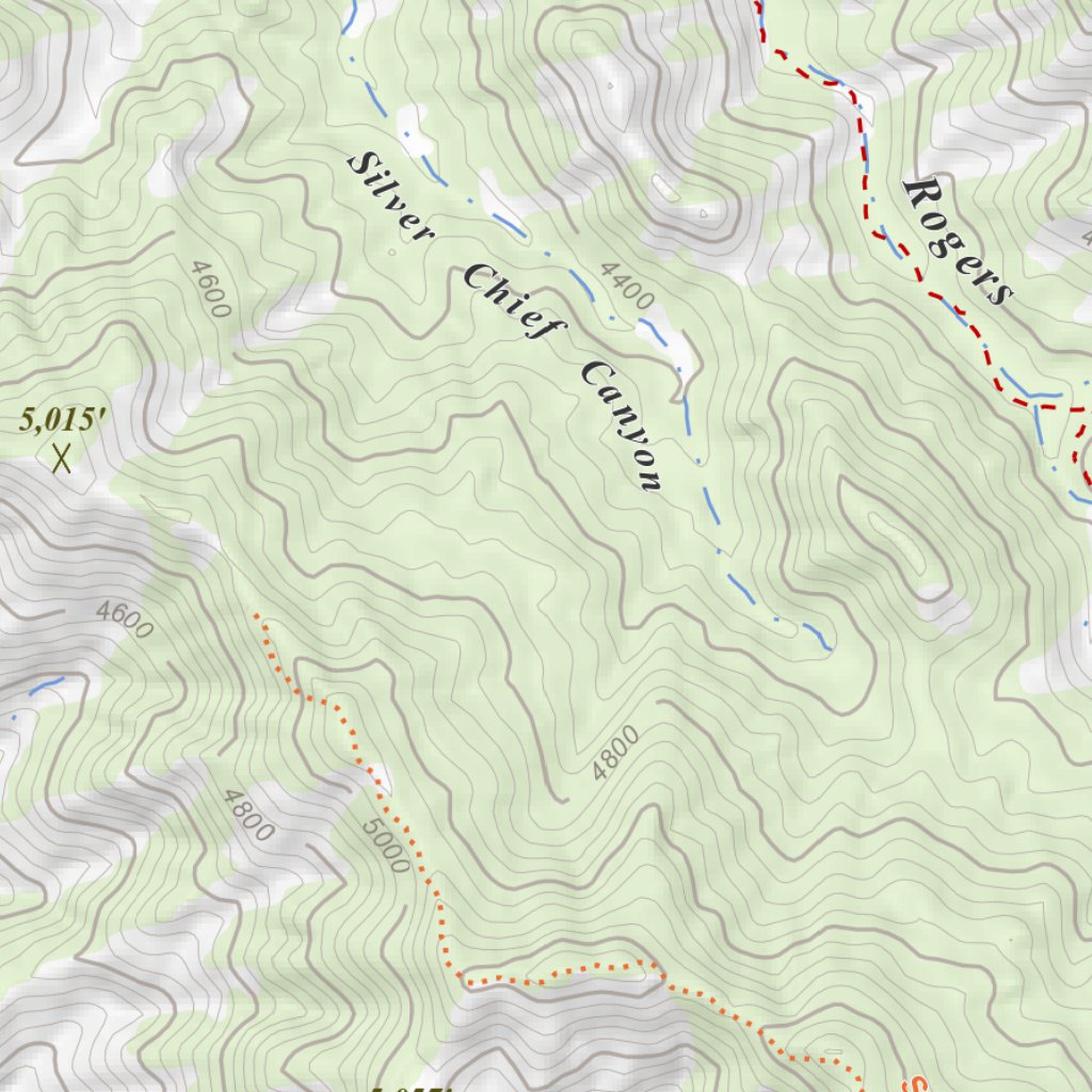 Iron Mountain, Arizona 7.5 Minute Topographic Map by Apogee Mapping ...