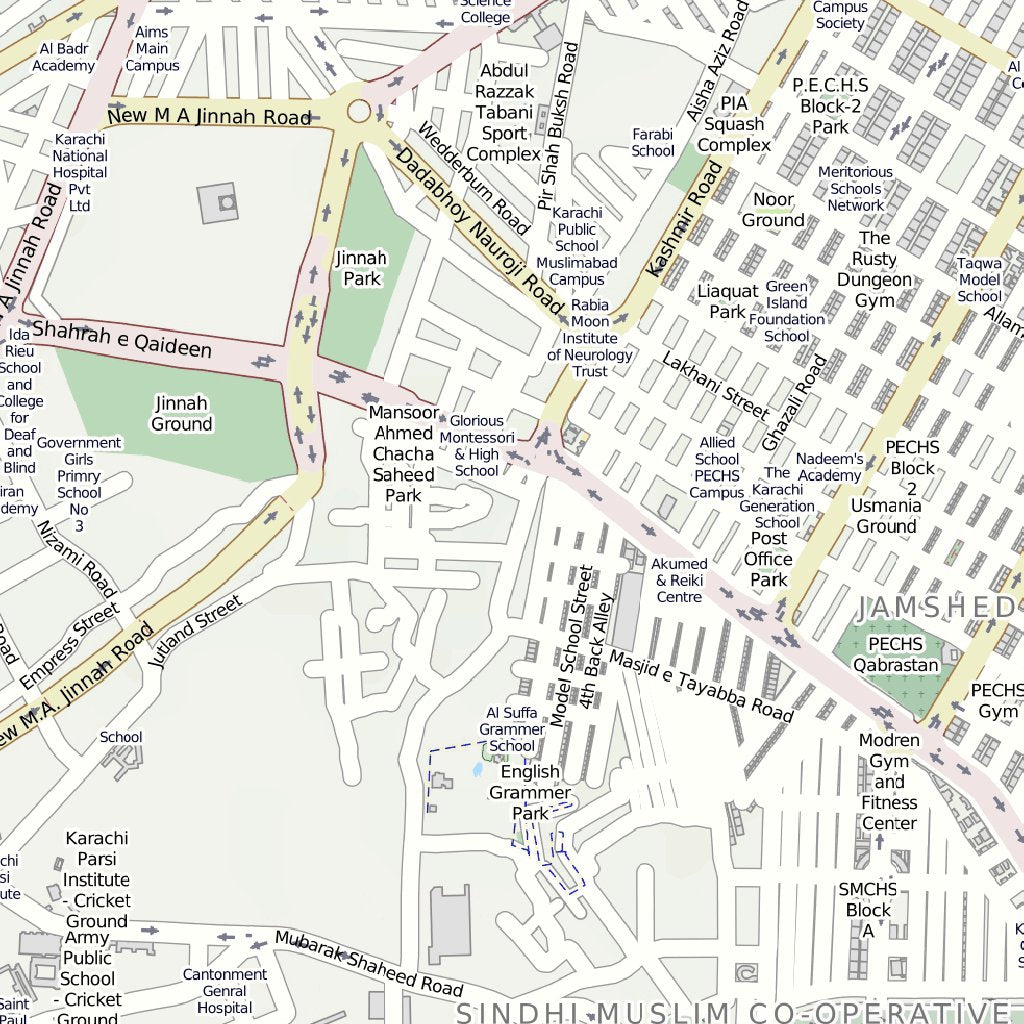 Karachi, Pakistan Map by MapSherpa | Avenza Maps