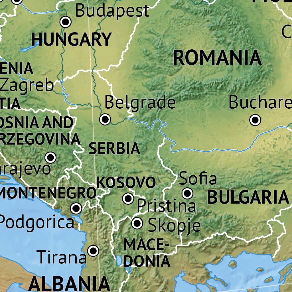 Europe Continent Map by van der Maarel | Avenza Maps