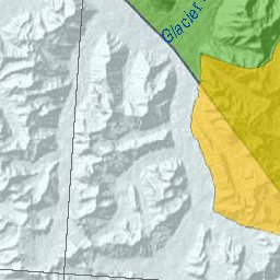 Kluane National Park - Restricted Areas Map by Parks Canada | Avenza Maps