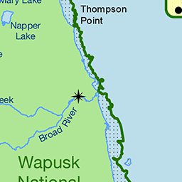 Wapusk National Park - Full Park Map by Parks Canada | Avenza Maps