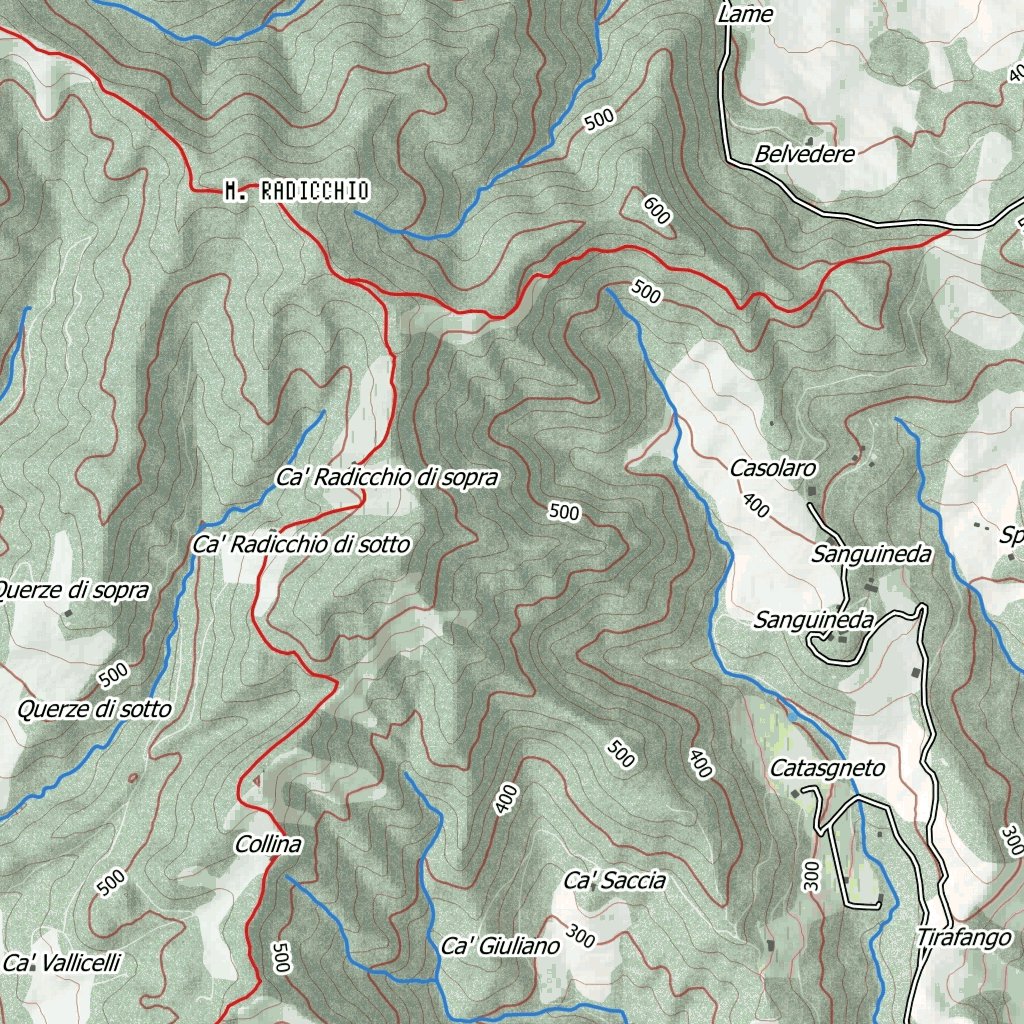 Monte Sole, da Grizzana Morandi a Lama di Reno Map by Boreal Mapping ...