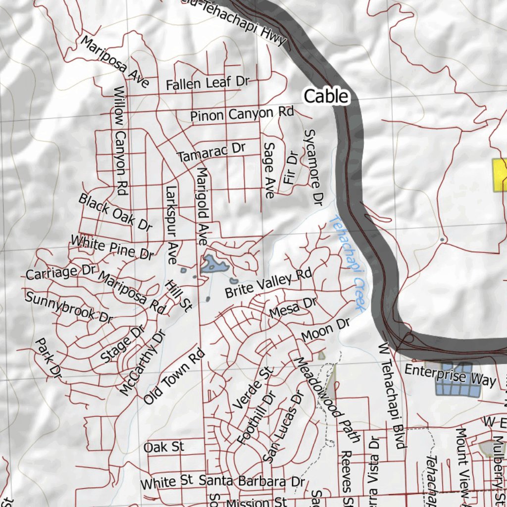 California Deer Hunting Zone D10 Map by HuntData LLC | Avenza Maps