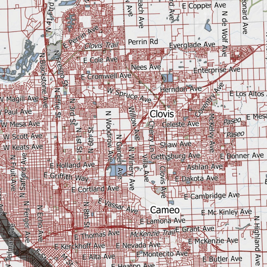 California Deer Hunting Zone D8 Map by HuntData LLC | Avenza Maps