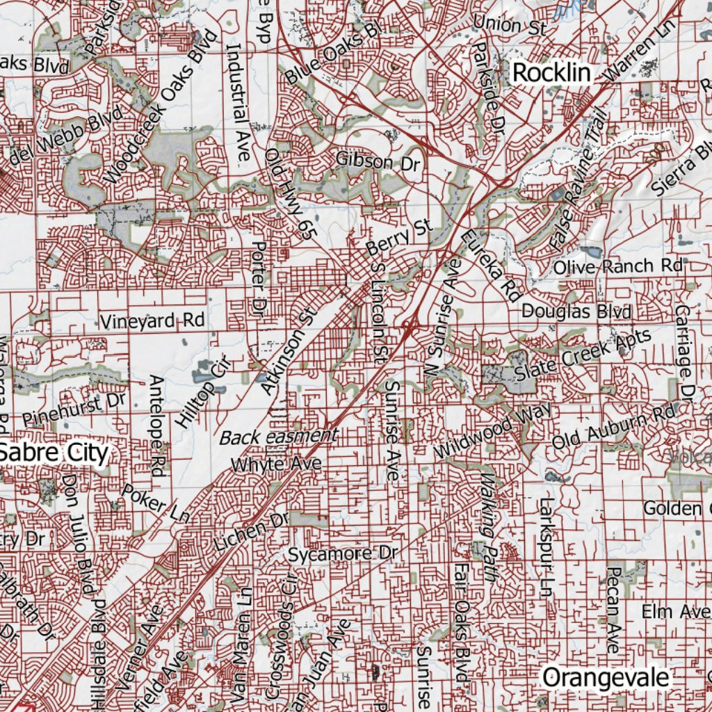 California Deer Hunting Zone D5 Map by HuntData LLC | Avenza Maps