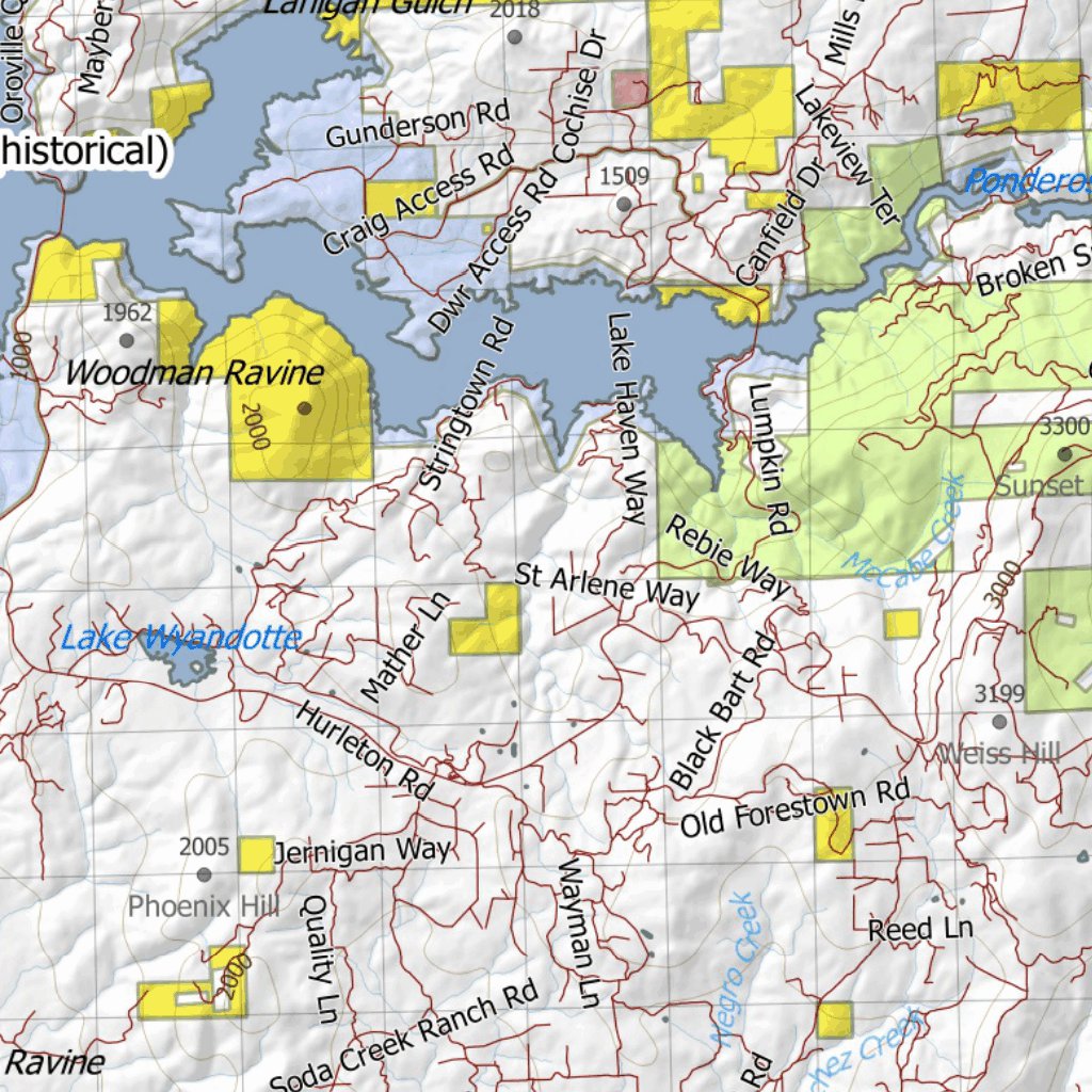 California Deer Hunting Zone D3 Map by HuntData LLC | Avenza Maps
