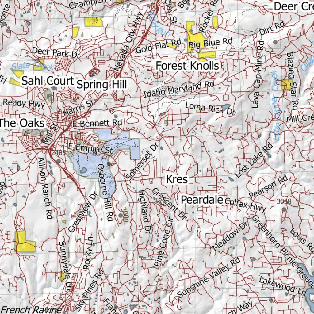 California Deer Hunting Zone D3 Map by HuntData LLC | Avenza Maps