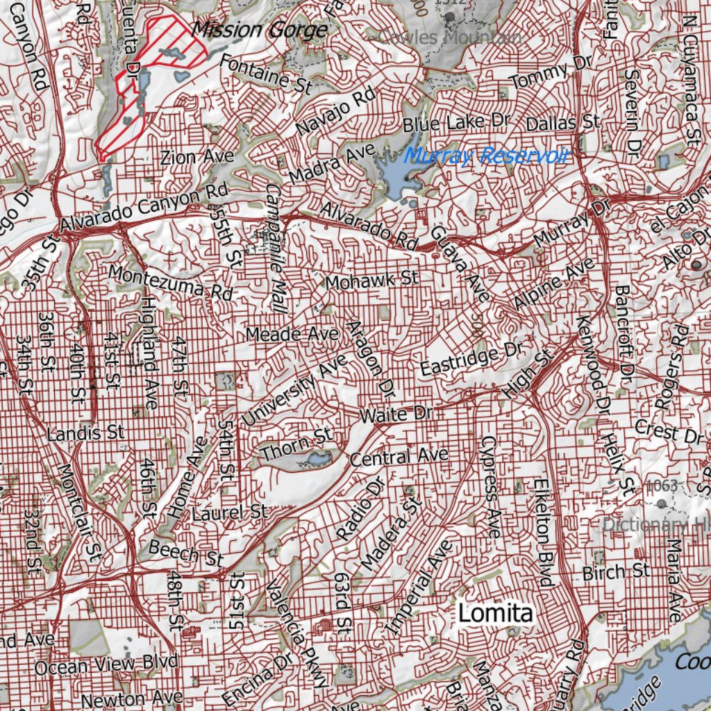 California Deer Hunting Zone D16 Map by HuntData LLC | Avenza Maps