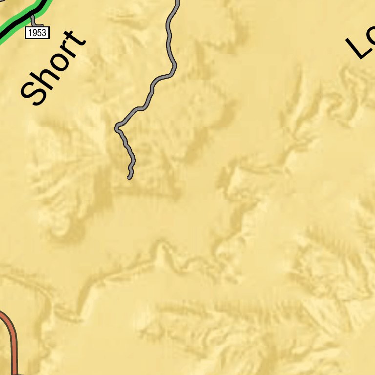 BLM Utah Jacobs Chair OHV Route Map by Bureau of Land Management - Utah ...