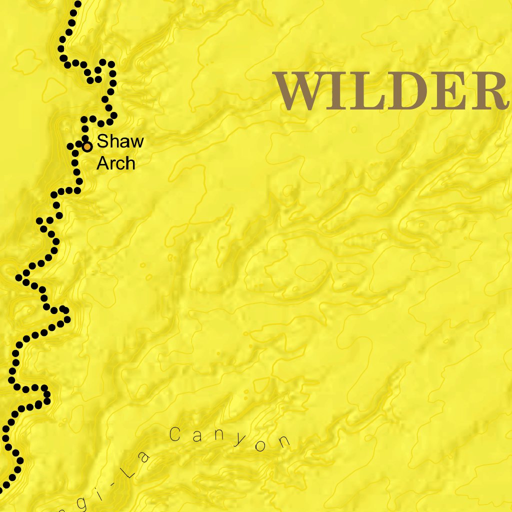 BLM Utah Grand Gulch Map by Bureau of Land Management - Utah | Avenza Maps