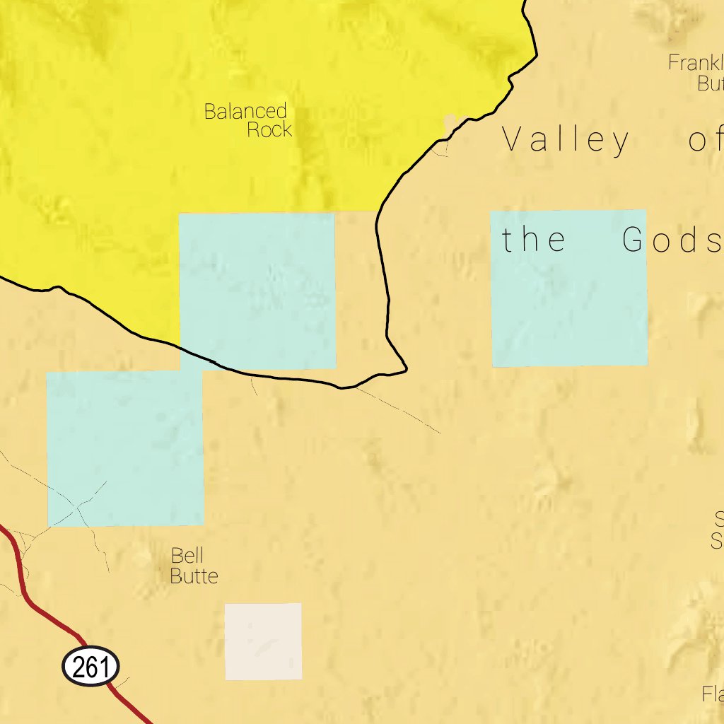 BLM Utah San Juan River Map by Bureau of Land Management - Utah ...