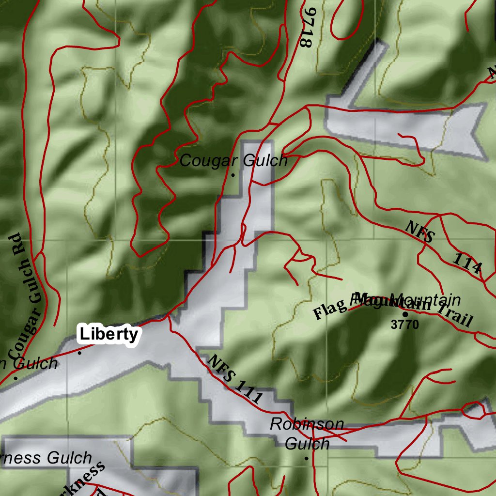 Washington Hunting Unit(s) 328 Landownership Map by HuntData LLC ...