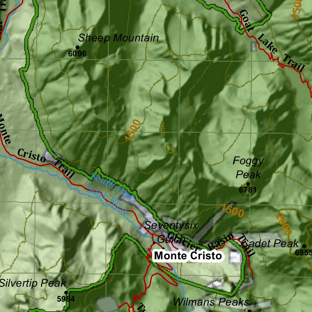 Washington Hunting Unit(s) 448 Landownership Map by HuntData LLC ...