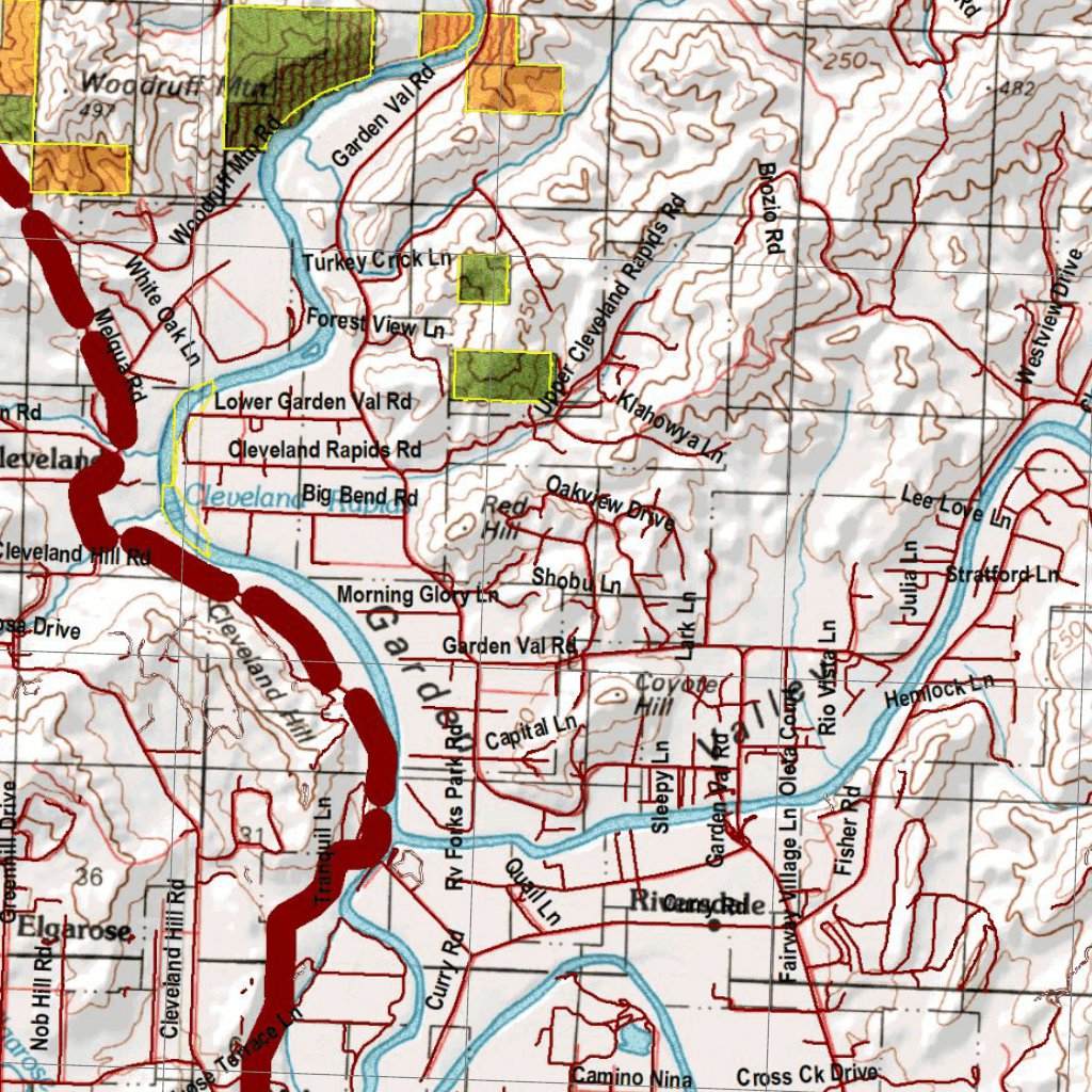 Oregon Hunting Unit 23, Melrose Land Ownership Map by HuntData LLC ...