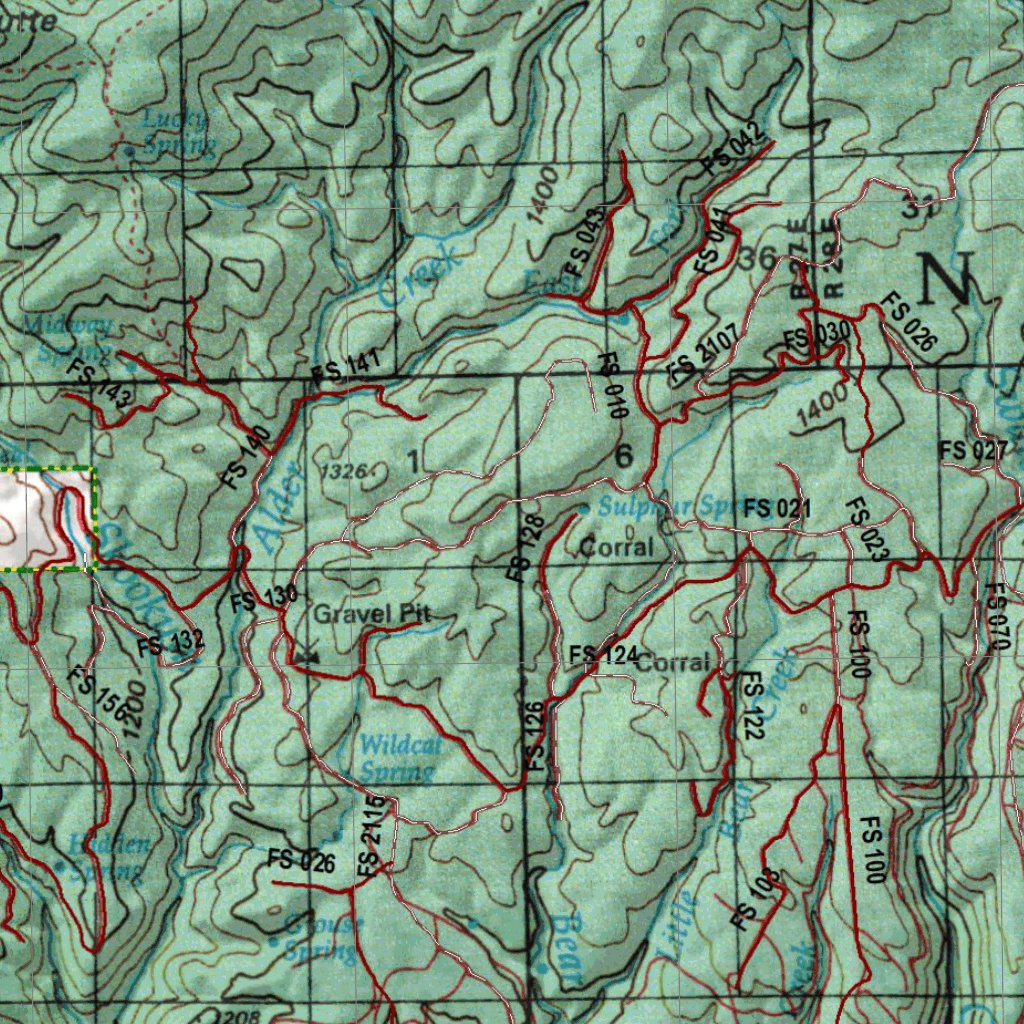 Oregon Hunting Unit 48, Heppner Land Ownership Map by HuntData LLC ...