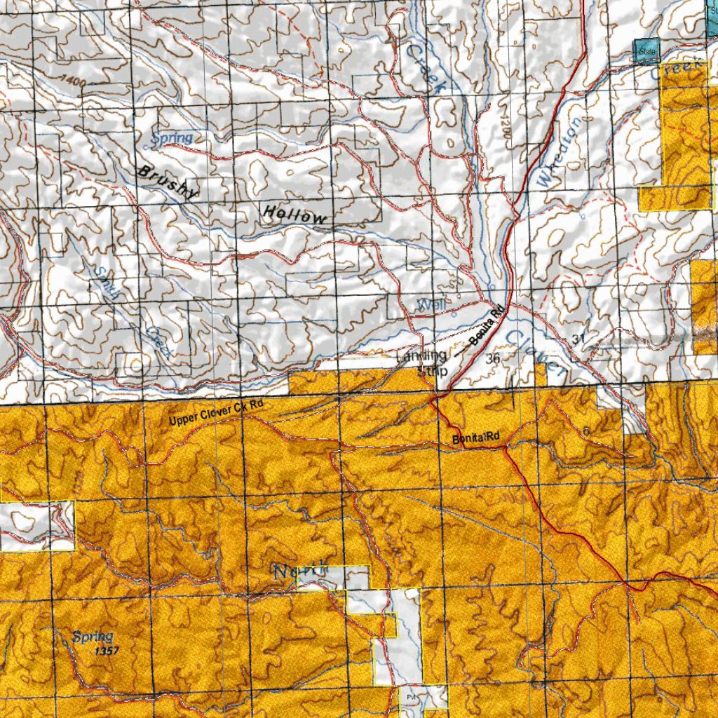 Oregon Hunting Unit 65, Beulah Land Ownership Map by HuntData LLC ...