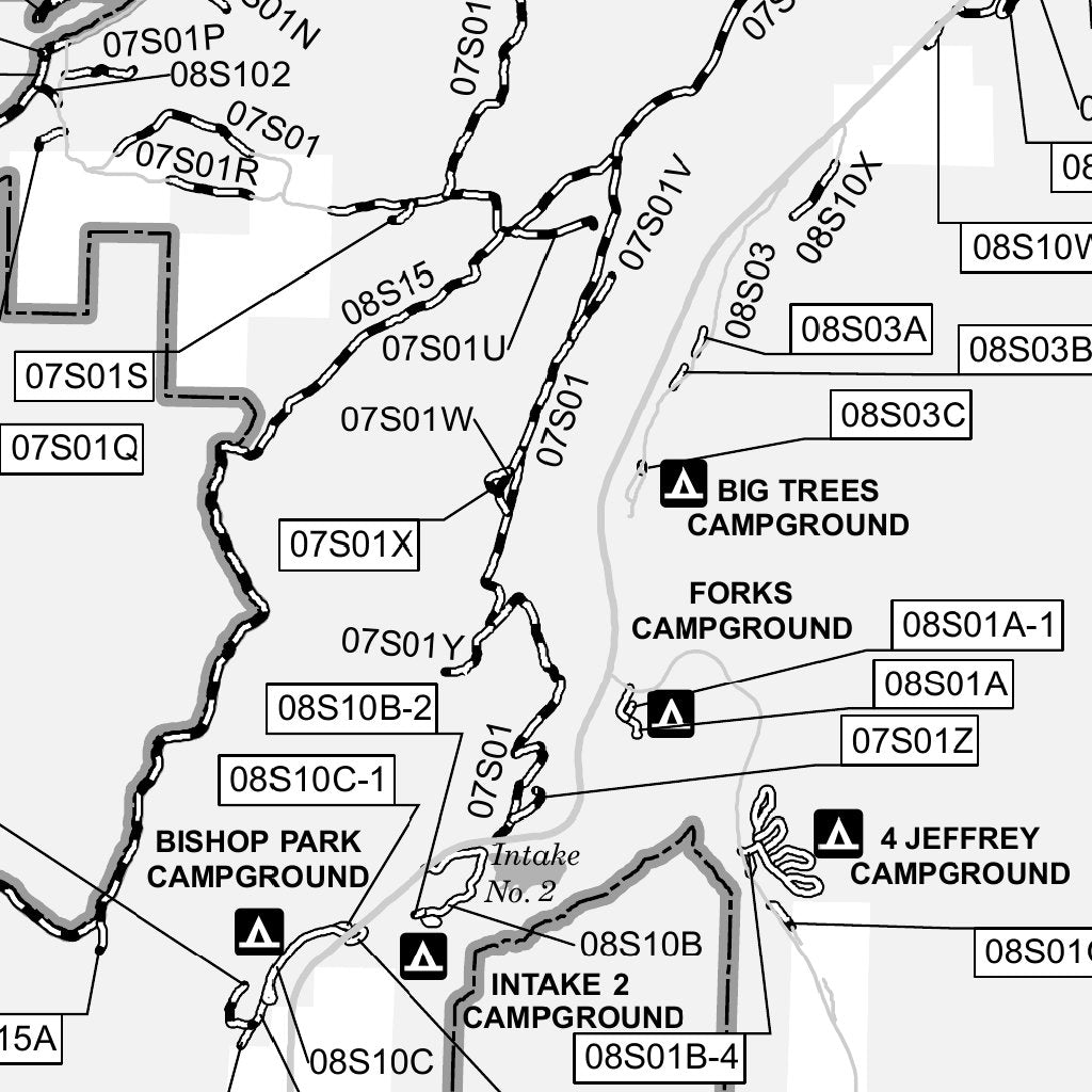 Inyo MVUM - Bishop Map by US Forest Service R5 | Avenza Maps