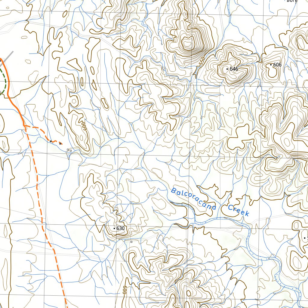 6635-N BLINMAN & WIRREALPA Map by nswtopo | Avenza Maps