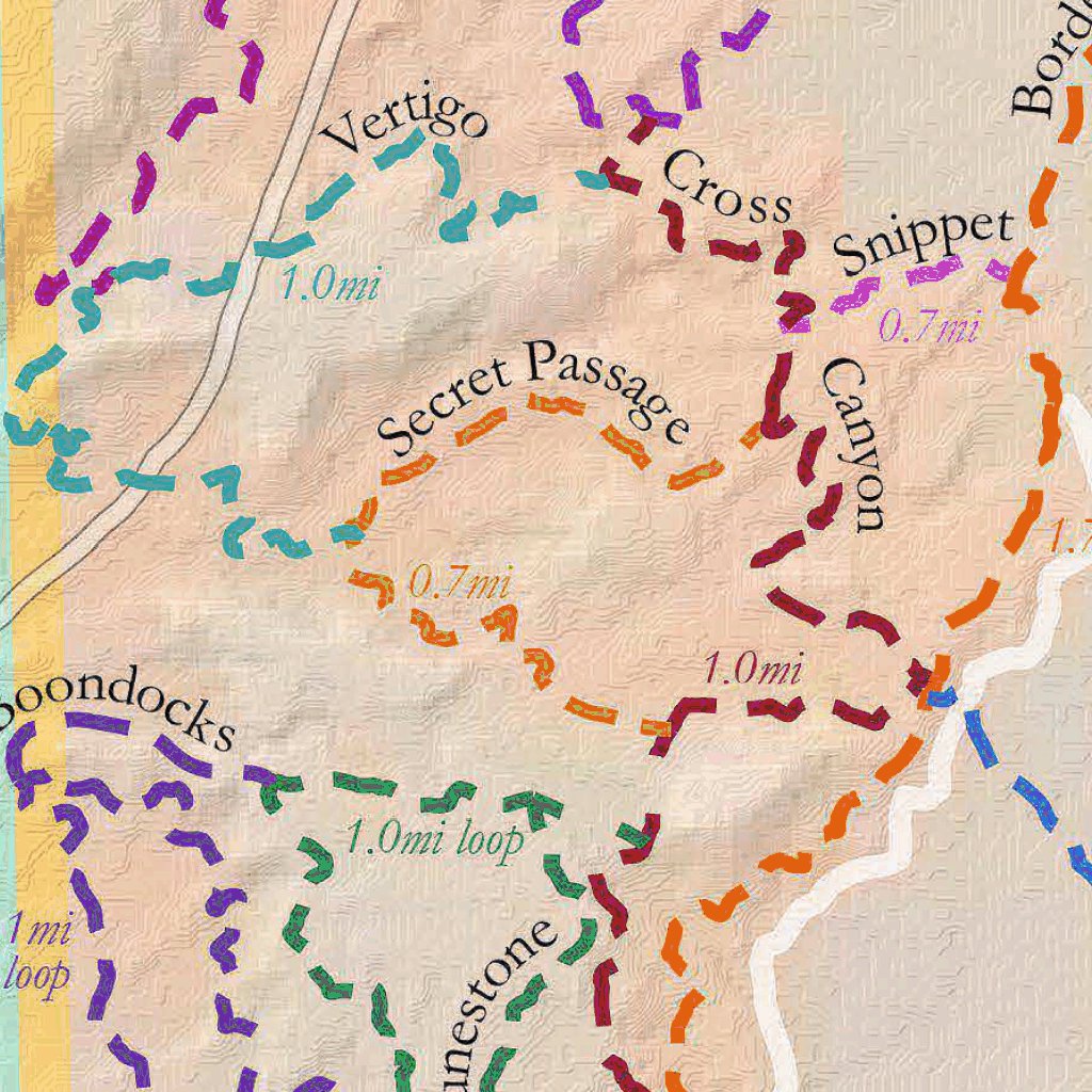 BLM Utah Klonzo & Moab Brands Map by Bureau of Land Management - Utah ...