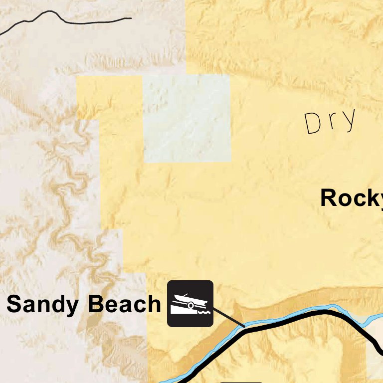 BLM Utah Colorado Riverway Map by Bureau of Land Management - Utah ...