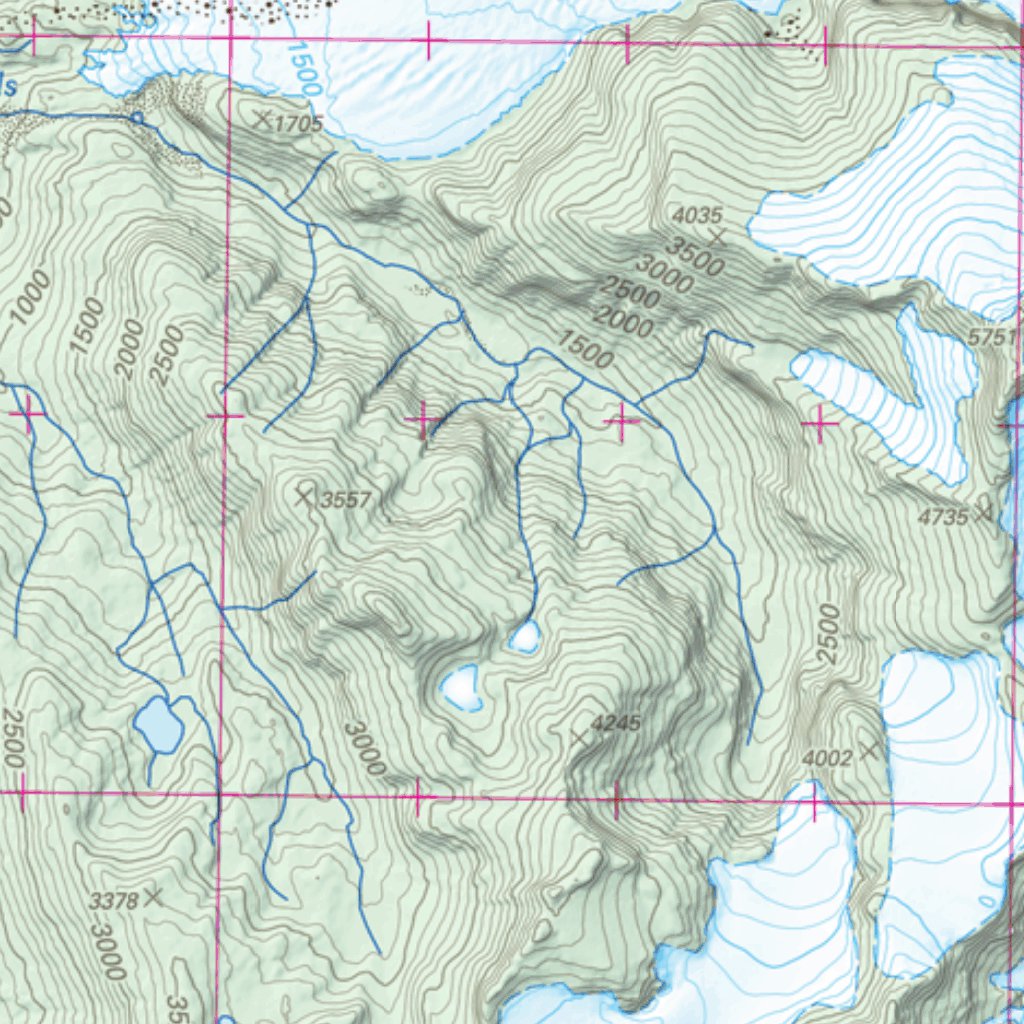 Juneau Area Trails Guide Main Map by US Forest Service R10 | Avenza Maps