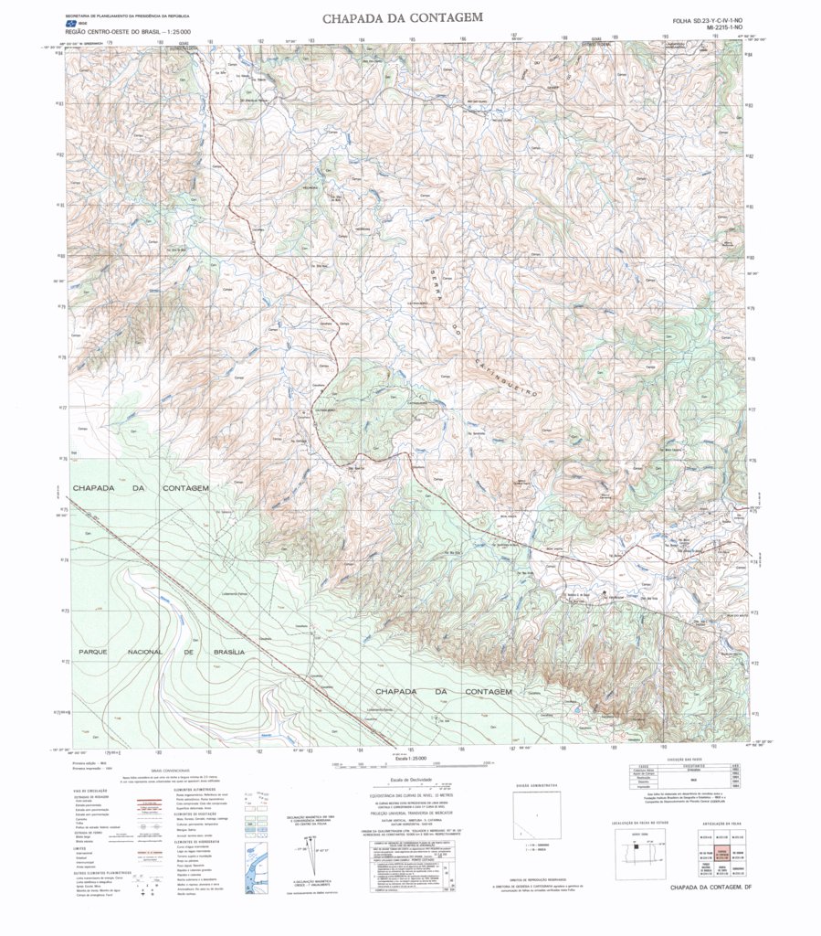 CHAPADA DA CONTAGEM Map by ENGESAT INTERNATIONAL | Avenza Maps