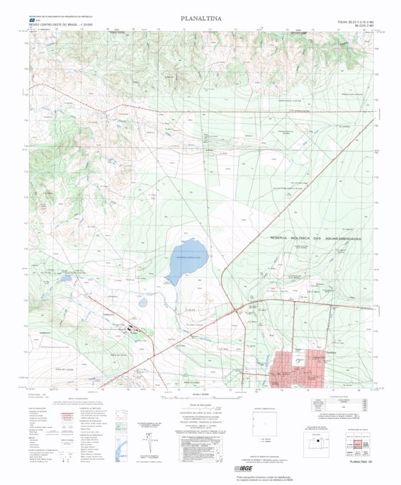 PLANALTINA Map by ENGESAT INTERNATIONAL | Avenza Maps