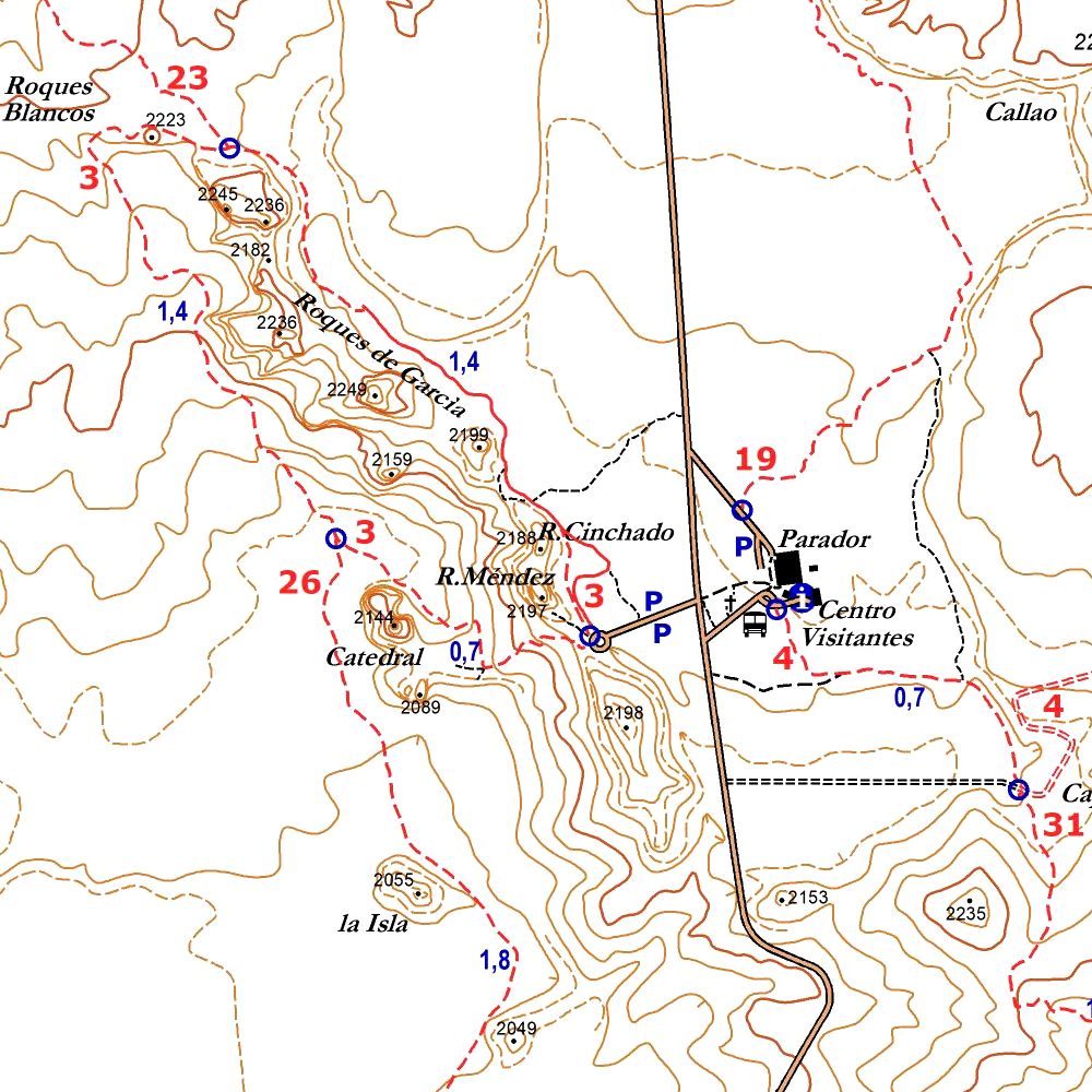 Teide National Park Map by GioVis Maps | Avenza Maps