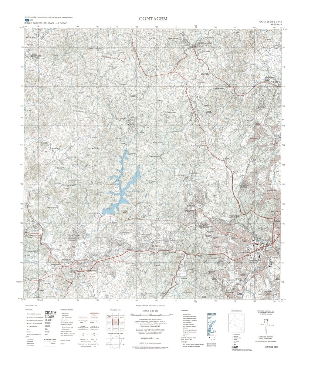 CONTAGEM Map by ENGESAT INTERNATIONAL | Avenza Maps