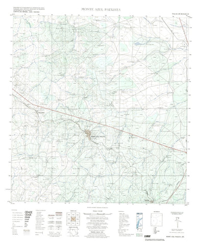 MONTE AZUL PAULISTA Map by ENGESAT INTERNATIONAL | Avenza Maps